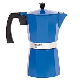 Cafetera Italiana Grande Pantone Azul 661