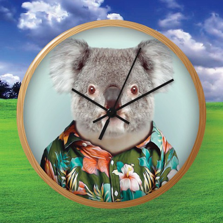 Reloj de Pared con Animales Retratados