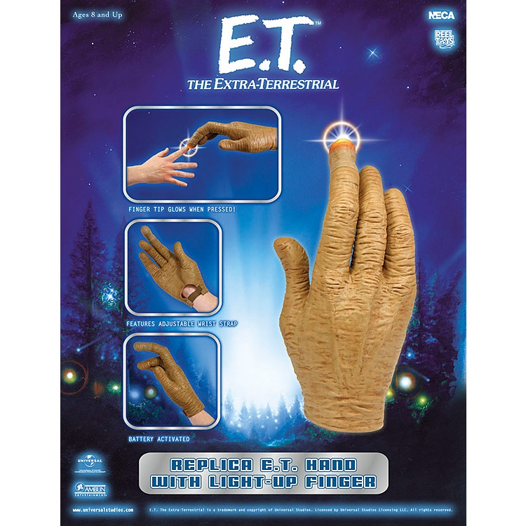 Mano de ET con Luz