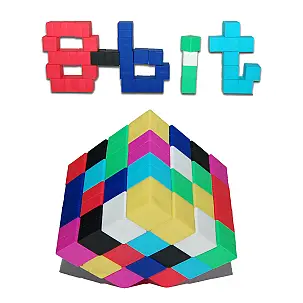 8 Bit Pixel Cube