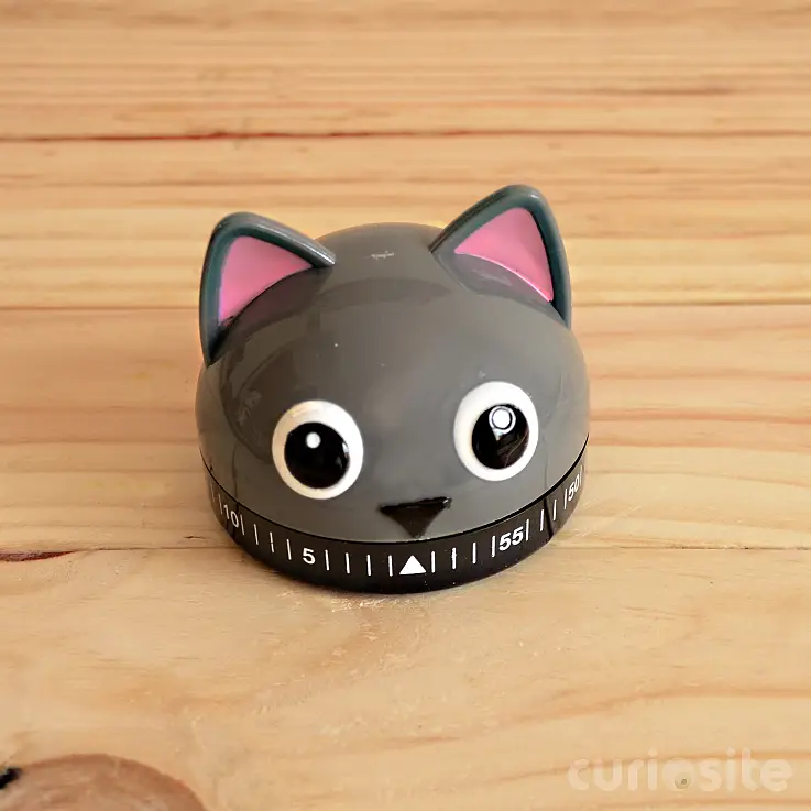 Temporizador de Cocina Gato