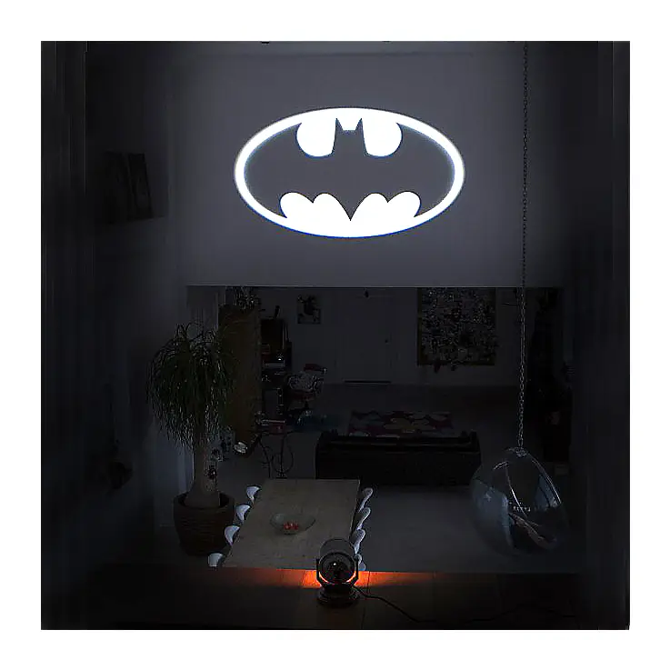 Lámpara proyector del logo de Batman