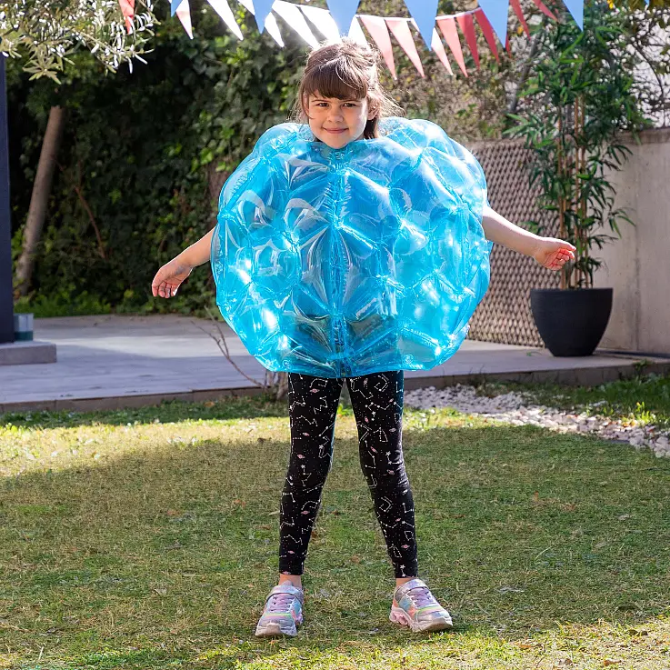Juego de dos burbujas hinchables gigantes