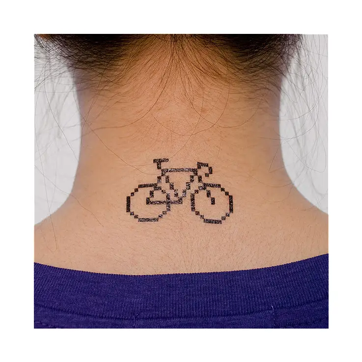 Calcomanía "Pixel Bike"