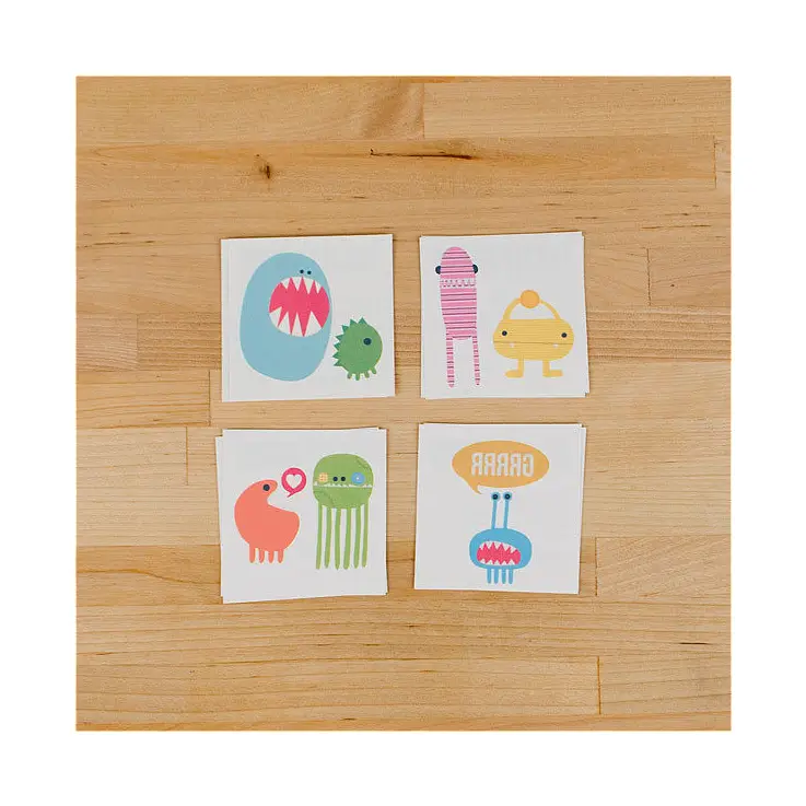 Set de Calcomanías "Monster"